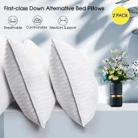 China Memory Foam Home Decor Sofa Cushion 2 Pack King Size Bed Pillow for Sleeping 20x36 Inches for sale