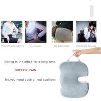 China 82% Cotton 13% Polyester 5% Spandex Bravo Car Seat Cushion Portable and Comfortable for sale