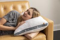 China Adjustable Filler Ultimate Side Sleeper Pillow for Neck Pain Relief Sleep 55*45*15 for sale