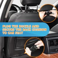 China Removable and Washable Rectangle Car Cushion for Waist Pain Relief Hot Seller for sale