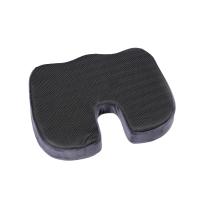 China Black Coccyx Ergonomic Memory Foam Car Seat Cushion with Custom Logo and Packaging for sale