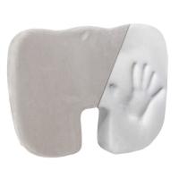 China Black Coccyx Ergonomic Memory Foam Car Seat Cushion with Custom Logo and Packaging for sale