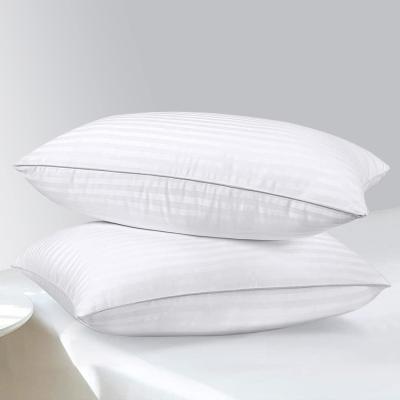 China 2 Pack Standard Pillows for Sleeping Soft Down Alternative 100% Polyester and Medium Support for sale