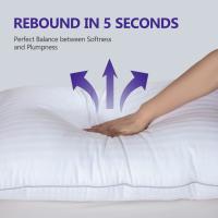 China 2 Pack Standard Pillows for Sleeping Soft Down Alternative 100% Polyester and Medium Support for sale