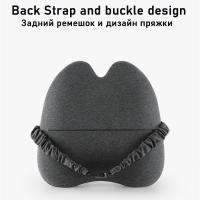 China Office Chair Cushion Sets with Memory Foam Lumbar Support and Removable Knitted Cover for sale