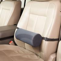China Office Chairs and Car Seats Lumbar Support Pillow with Breathable Mesh Fabric Cover for sale