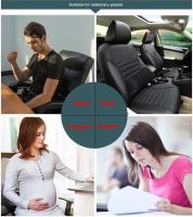China Office Chairs and Car Seats Lumbar Support Pillow with Breathable Mesh Fabric Cover for sale
