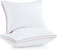 China Fluffy Down Alternative Queen Size Pillows Microfiber Shell Allergy Friendly 0.5-1 Kg for sale