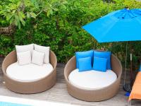 China 100% Polyester High Density Sponge Cushions for Beach Chairs Customized Design 0.5 kg for sale