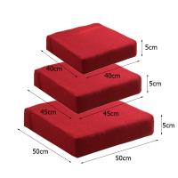 China Rectangle 35D density Sponge Seat Cushion 5CM Thick for Living Room Sofa or Office Chair for sale
