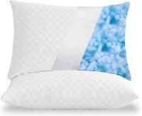 China Queen Size 2 Pack Shredded Memory Foam Pillows for Adjustable Support and Relaxation for sale