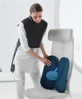 China Customized Multi-functional Memory Foam Lumbar Support Pillow for Back Pain Relief for sale