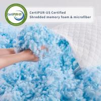 China Queen Size 2 Pack Shredded Memory Foam Pillows for Adjustable Support and Relaxation for sale