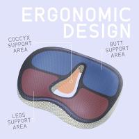 China Printed Orthopedic Seat Pad for Relief of Medically Ventilated Tailbone Sciatica Pain for sale