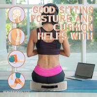 China Printed Orthopedic Seat Pad for Relief of Medically Ventilated Tailbone Sciatica Pain for sale