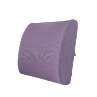 China Polyurethane Memory Foam Lumbar Support Cushion for Car Seat 34*33*12cm 3D Mesh Fabric for sale