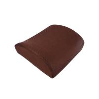 China Polyurethane Memory Foam Lumbar Support Cushion for Car Seat 34*33*12cm 3D Mesh Fabric for sale
