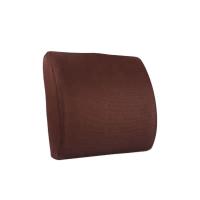 China Polyurethane Memory Foam Lumbar Support Cushion for Car Seat 34*33*12cm 3D Mesh Fabric for sale