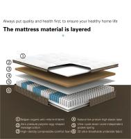China Natural Latex Organic Materials Flexible Spinal Protection for Bedroom Sofa Cushion for sale