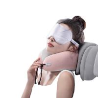 China Removable and Washable Neck Pillow for Airplane Memory Foam Folding Travel Pillow for sale