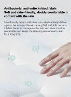 China Latex Filling Material Home Decor Sofa Cushion Supports Anti-mite Skin-friendly Fabric for sale