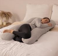 China 54 Inch U Shaped Total Body Support Pillow Memory Foam- Customized Color and Washable for sale