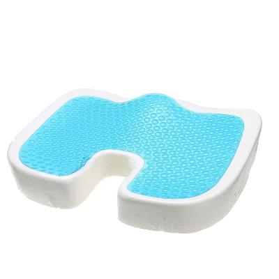 China Orthopedic Gel Enhanced Seat Cushion with Custom Logo Accepted and Memory Foam Filling for sale