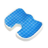 China Orthopedic Gel Enhanced Seat Cushion with Custom Logo Accepted and Memory Foam Filling for sale