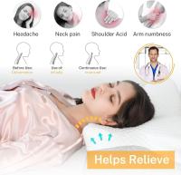 China Home Decor Sofa Cushion Memory Foam Cervical Pillow for Neck Pain Relief and Support for sale