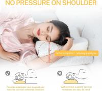 China Home Decor Sofa Cushion Memory Foam Cervical Pillow for Neck Pain Relief and Support for sale