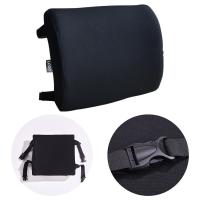 China Soft Memory Foam Mesh Lumbar Support Desk Chair Back Cushion for Improved Posture for sale