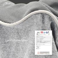 China Custom Logo U-Shaped Travel Pillow Anti-Static MEMORY FOAM Neck Support for Car Rest for sale