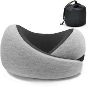 China Memory Foam Snail Travel Pillow for Airplane Car Breathable Cover Support Head 0.5-1 Kg for sale