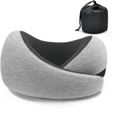 China Memory Foam Snail Travel Pillow for Airplane Car Breathable Cover Support Head 0.5-1 Kg for sale