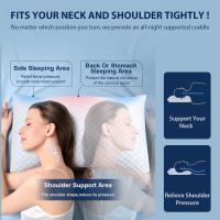 China Home Decor Sofa Cushion Cooling Side Sleeper Pillow for Neck and Shoulder Pain Relief for sale