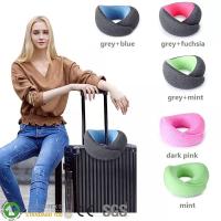 China Memory Foam Snail Travel Pillow for Airplane Car Breathable Cover Support Head 0.5-1 Kg for sale