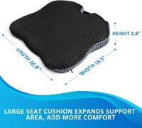China Experience Ultimate Comfort with Our Memory Foam Office Chair Cushions in Larger Size for sale