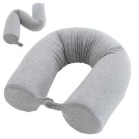 China Orthopedic Memory Foam U Shape Neck Pillow for Customizable Stress Relief and Support for sale