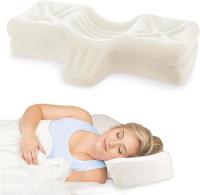 China Cervical Foam Sleeping Pillow for Neck Shoulder and Back Pain Relief Customized Color for sale