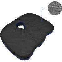 China Jourm-2021 Memory Foam Seat Cushion for Office Chair Woven Fabric Back Pain Relief for sale