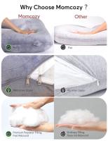China Supportive U Shaped Full Body Maternity Pillow Perfect for Hotel Removable Cover Included for sale