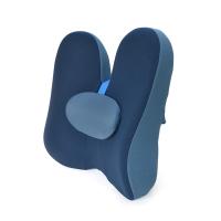 China Long Life Span Memory Foam Lower Back Support Pillow for Chair Comfortable Design for sale