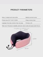 China Experience Ultimate Support with Memory Foam Travel Pillow and Shrinking Bag 0-0.5 kg for sale