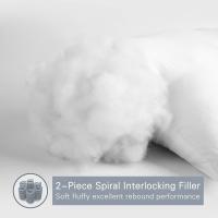 China Hotel Collection Fluffy Down Alternative Pillows with Softness and Customized Color for sale