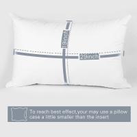 China Hotel Collection Fluffy Down Alternative Pillows with Softness and Customized Color for sale