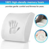 China Office Chairs and Car Seats Memory Foam Lumbar Cushion with Anti-Static Technology for sale