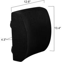 China Office Chairs and Car Seats Memory Foam Lumbar Cushion with Anti-Static Technology for sale