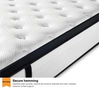 China Upgrade to JOURM Topper Knitted Fabric and Memory Foam for a Luxurious Sleep Experience for sale