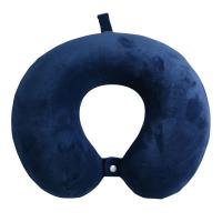 China Soft Slow Rebound U-Shape Memory Foam Travel Pillow for Neck Cervical Improvement for sale