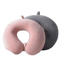 China Soft Slow Rebound U-Shape Memory Foam Travel Pillow for Neck Cervical Improvement for sale